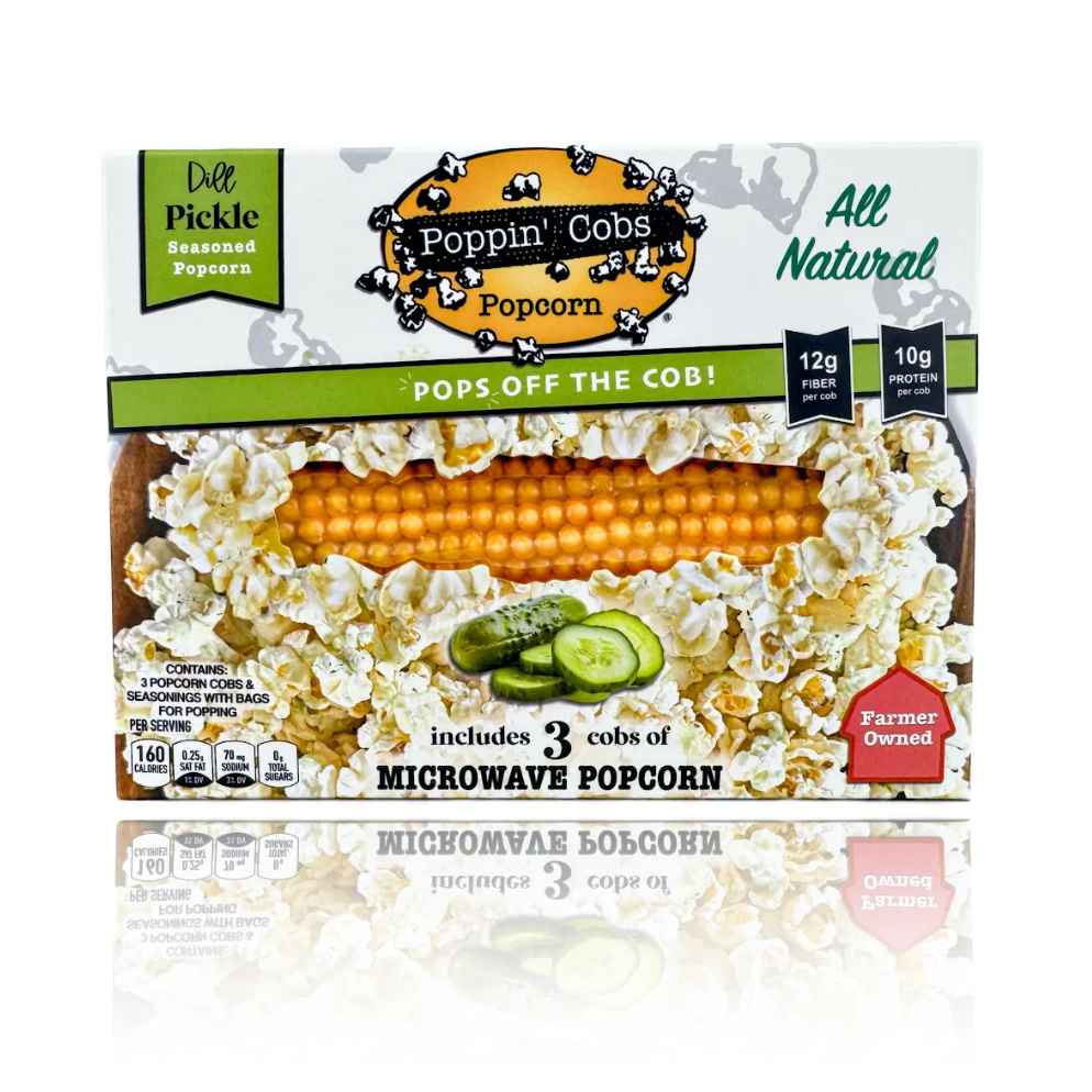 Popcorn on the Cob 3-Pack with Dill Pickle Seasoning – Steve's Hallmark