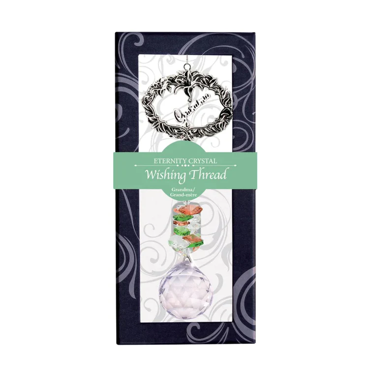 Grandma Wishing Thread Eternity Crystal Ball Prism Rainbow Maker ...