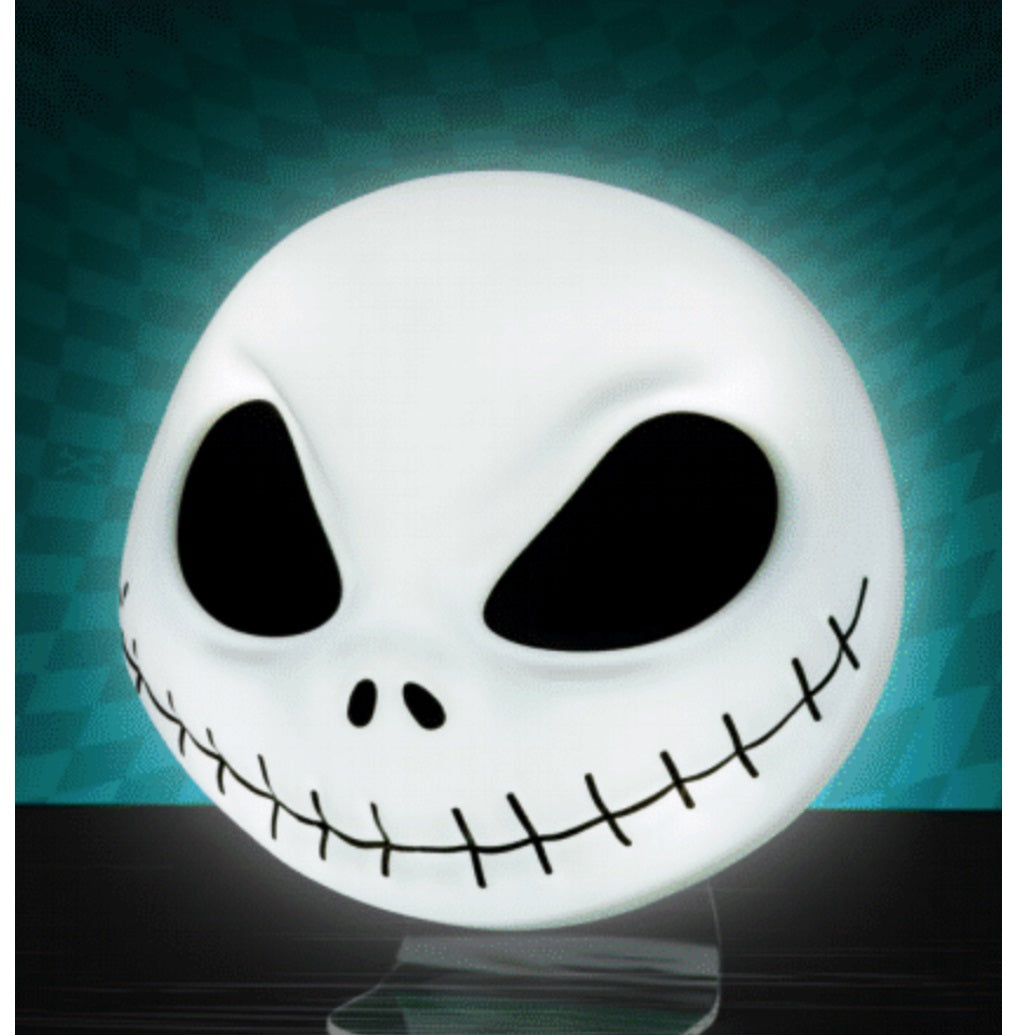Nightmare Before Christmas Jack Face Mask Light – Steve's Hallmark