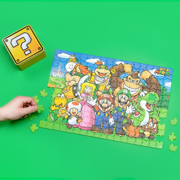 Super Mario 250pc Jigsaw Puzzle – Steve's Hallmark