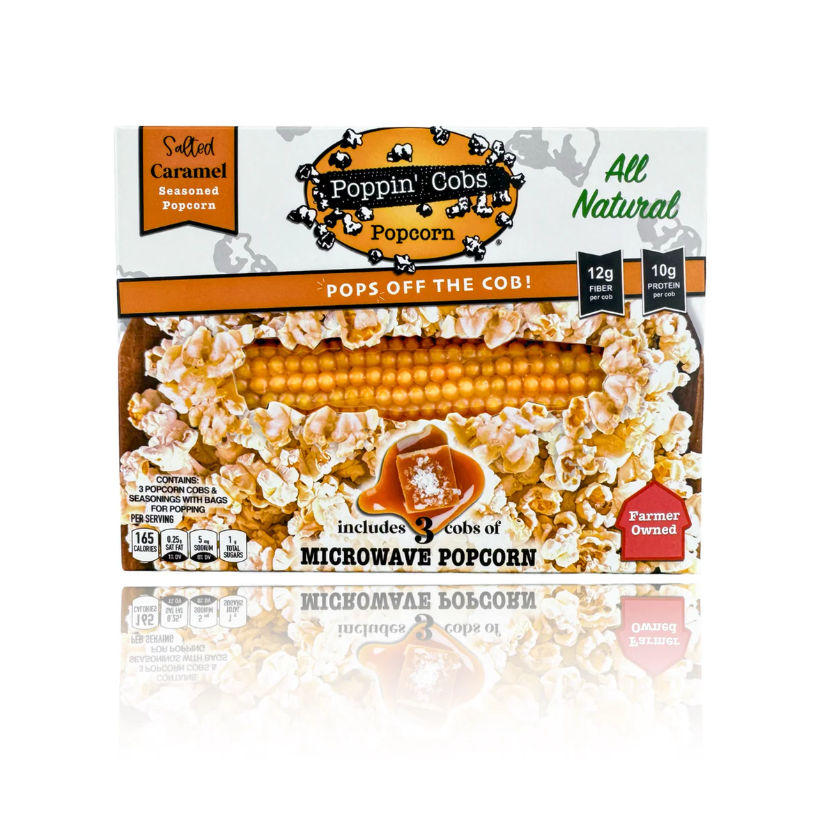 Popcorn on the Cob 3-Pack with Salted Caramel Seasoning – Steve's Hallmark
