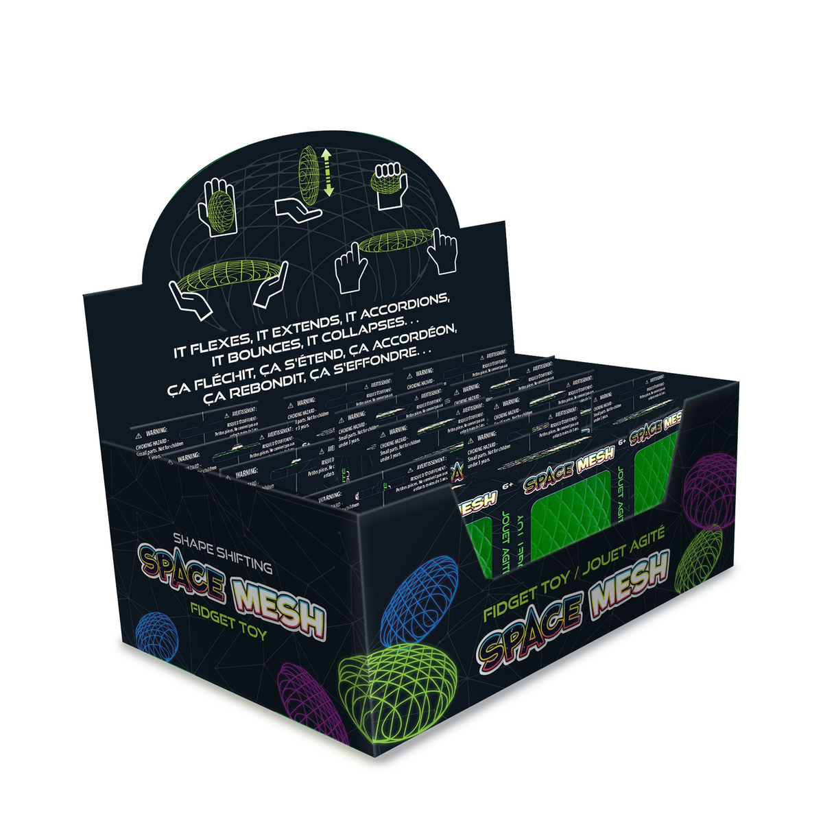 Shape Shifting Space Mesh Fidget Toy – Steve's Hallmark