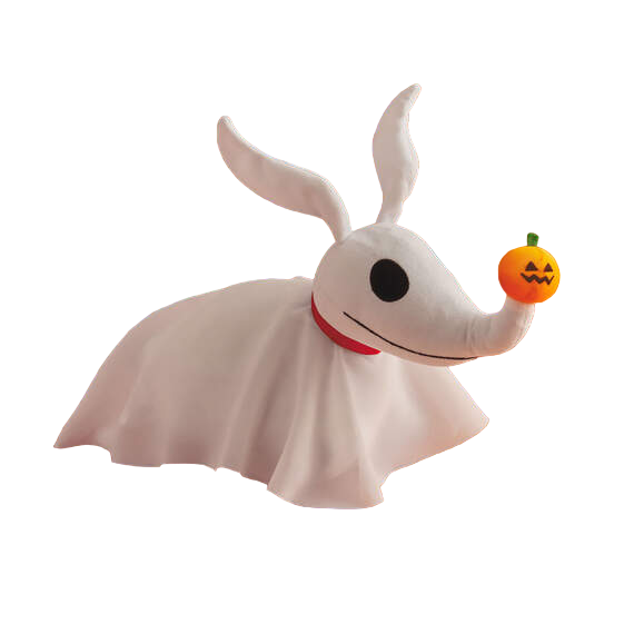 Hallmark Disney Tim Burton's The Nightmare Before Christmas Zero Plush ...