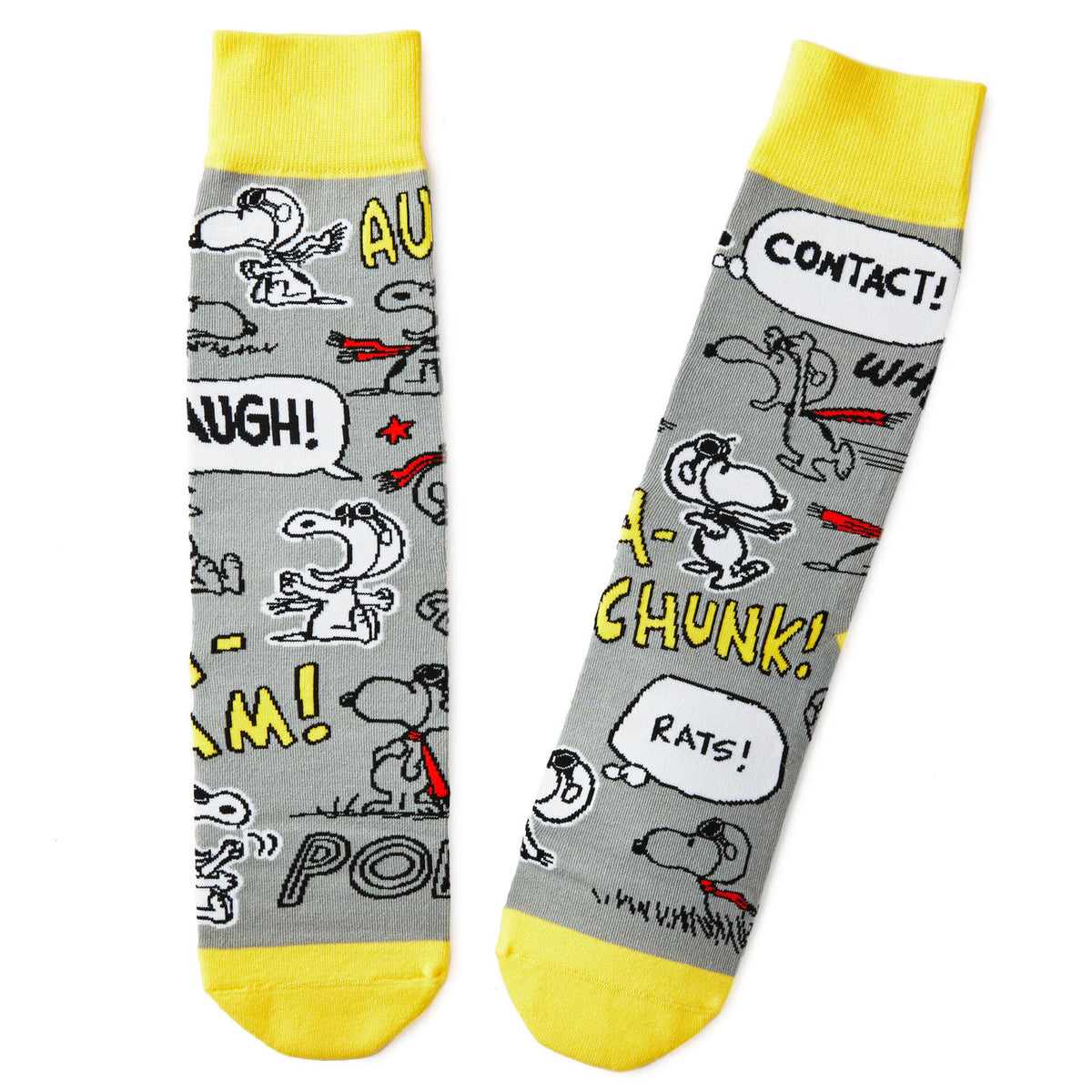 Hallmark Peanuts® Flying Ace Snoopy Crew Socks – Steve's Hallmark