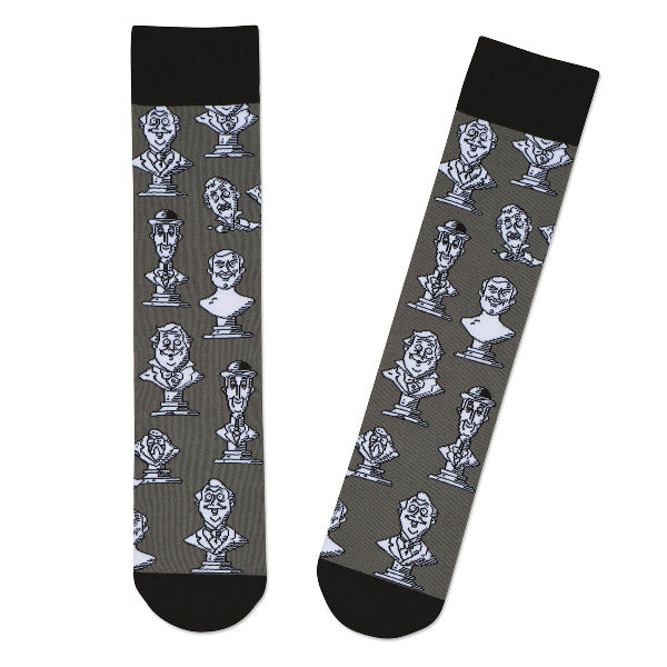 Hallmark Disney The Haunted Mansion Graveyard Busts Novelty Crew Socks ...