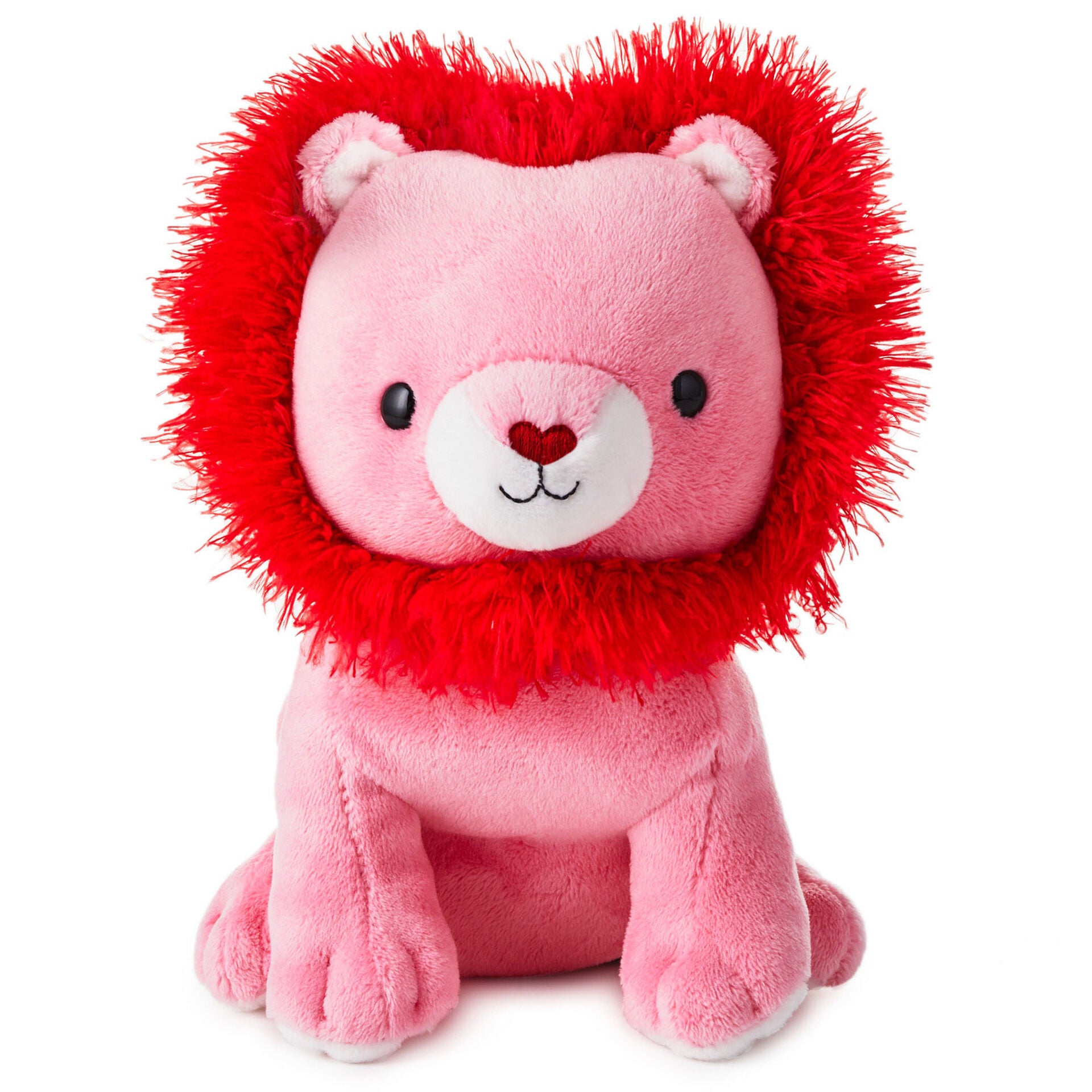 Hallmark Wild Thing Pink Lion Stuffed Animal, 7" – Steve's Hallmark