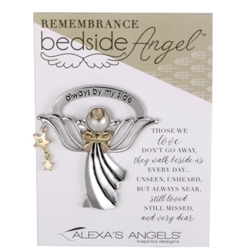 Alexa's Angels Always By My Side Remebrance Bedside Angel Figurine ...