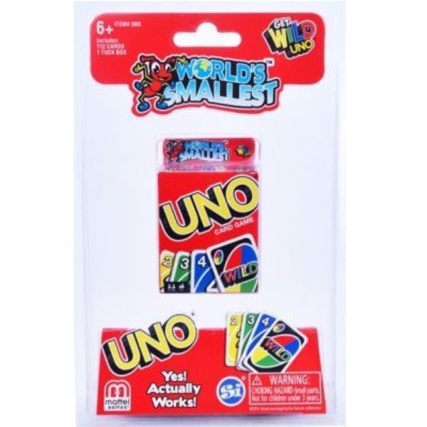 World's Smallest Uno Card Game – Steve's Hallmark