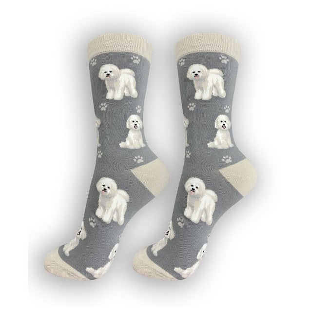 Bichon Dog Happy Tails Socks – Steve's Hallmark