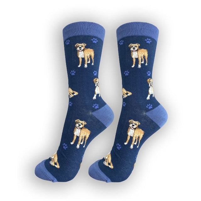 Boxer Dog Happy Tails Socks – Steve's Hallmark