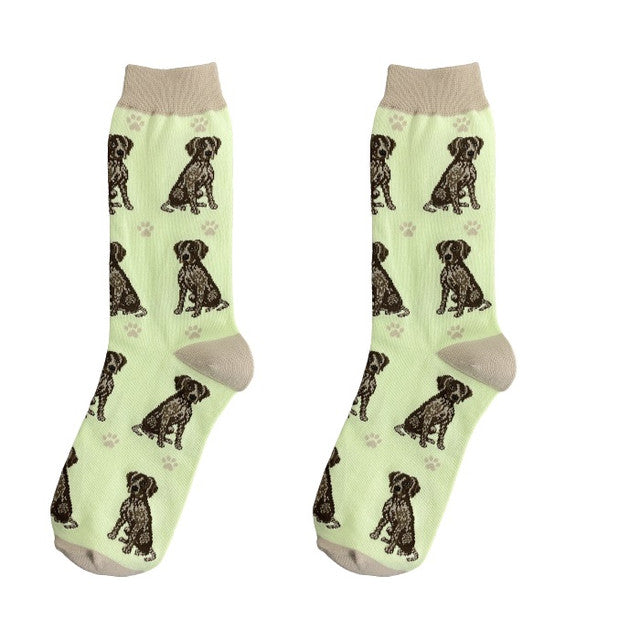 German Shorthair Pointer Dog Happy Tails Socks – Steve's Hallmark