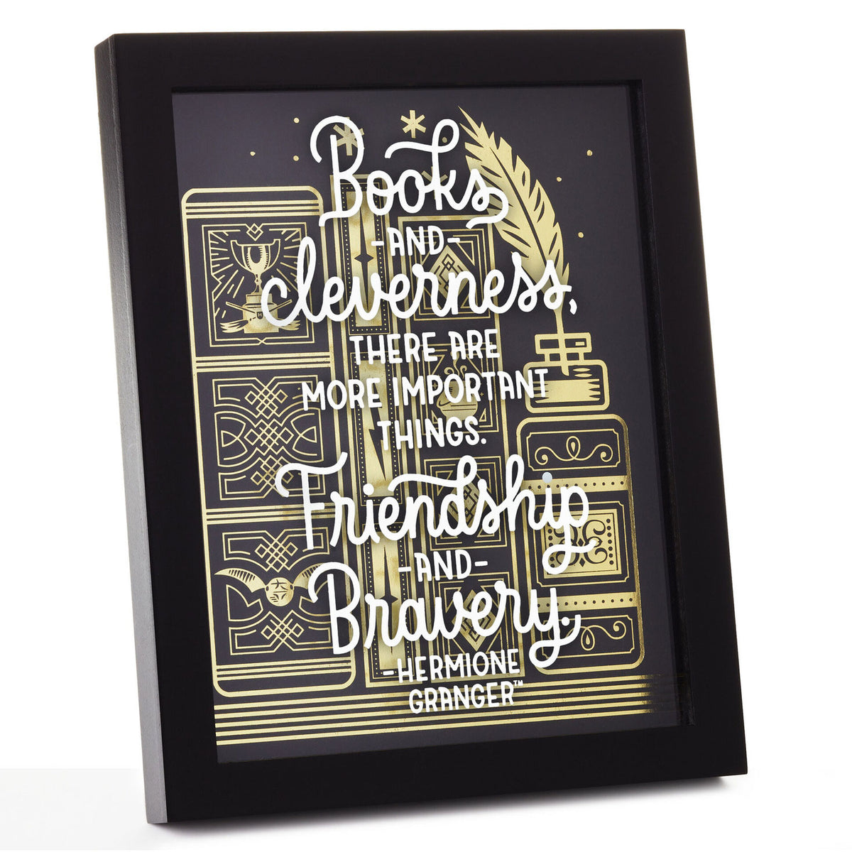 Hallmark Harry Potter™ Friendship and Bravery Hermione Granger™ Framed ...