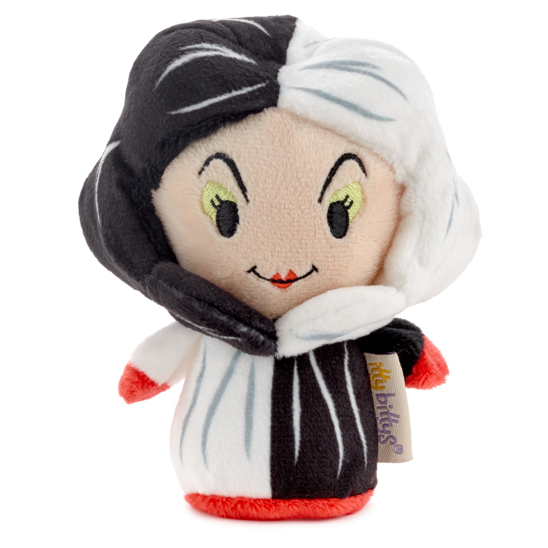 Hallmark itty bittys® Disney Villains Cruella De Vil Stuffed Plush ...
