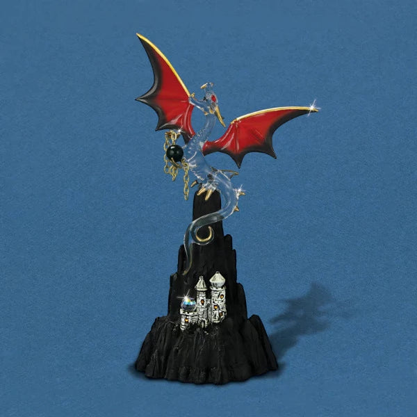 Glass Baron Castle Mountain Dragon Figurine – Steve's Hallmark