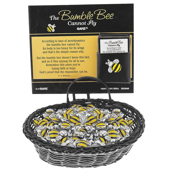 The Bumble Bee Cannot Fly Pocket Token Charm – Steve's Hallmark