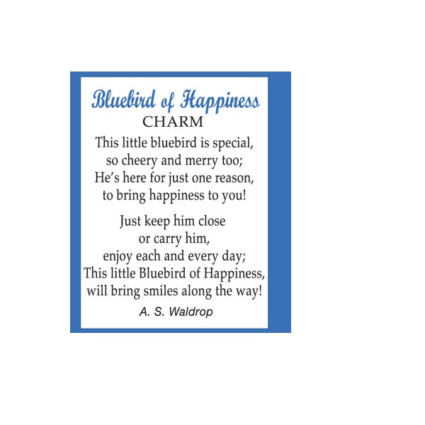 Bluebird of Happiness Token Charm – Steve's Hallmark