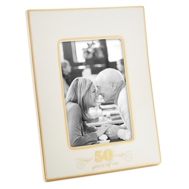 Hallmark 50 Years of Us Golden Anniversary Picture Frame, 5x7 – Steve's ...