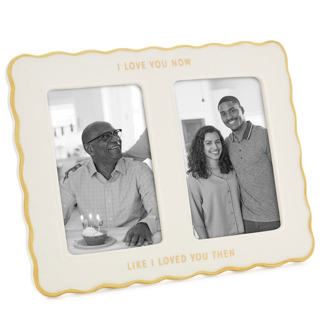 Hallmark Then and Now Ceramic Picture Frame, Holds 2 Photos – Steve's ...