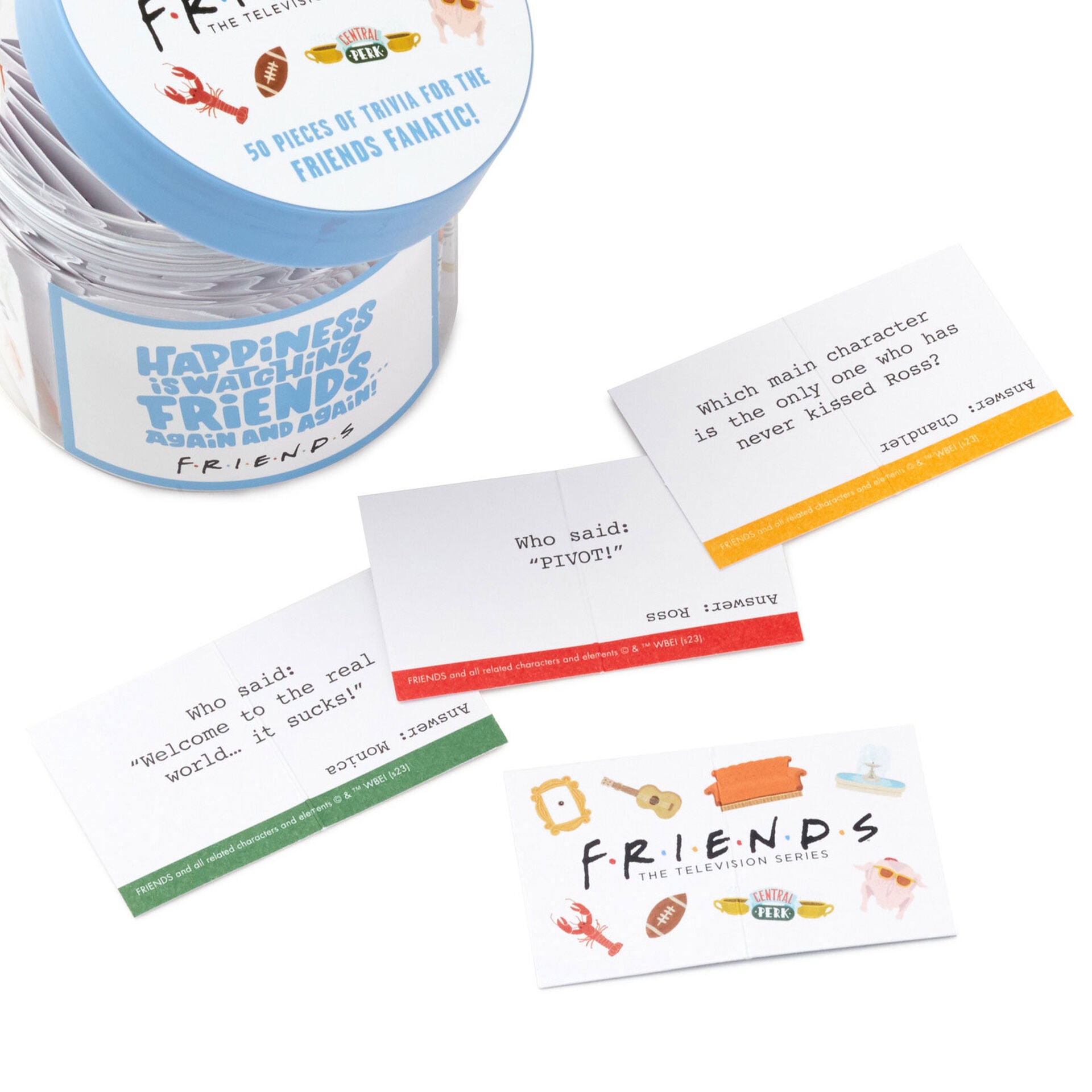 Hallmark Friends Trivia Cards Jar – Steve's Hallmark