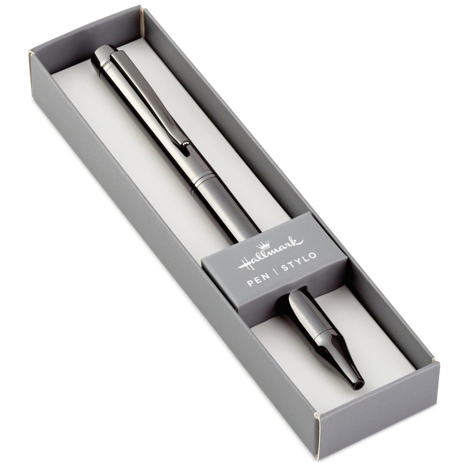 Hallmark Gun Metal Gray Pen – Steve's Hallmark