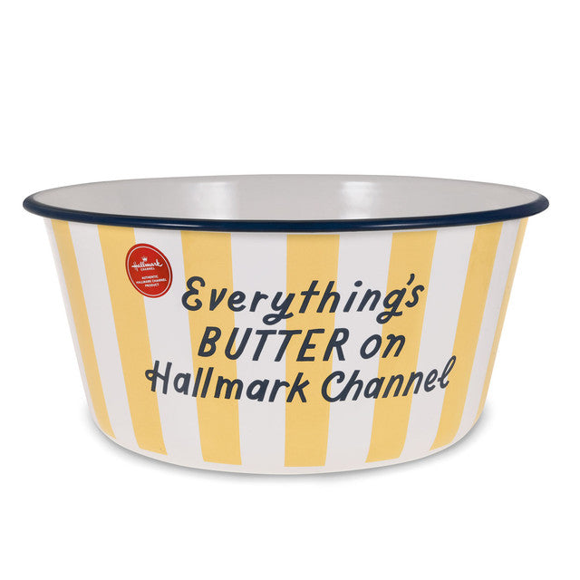 Hallmark Hallmark Channel Everything's Butter Popcorn Bowl 50 oz ...