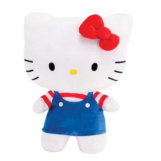 12" Sanrio Hello Kitty in Blue Overall Stuffed Plush – Steve's Hallmark