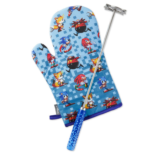 Hallmark Sonic the Hedgehog™ Branding Iron With Grill Mitt, Set of 2 ...