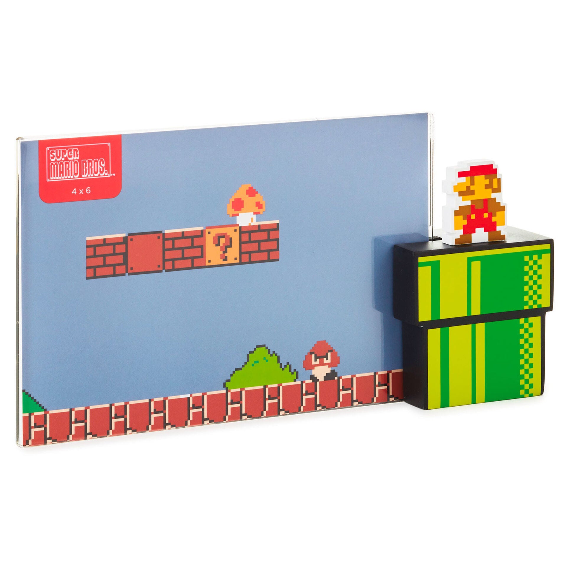 Hallmark Nintendo Super Mario Bros.® Picture Frame Holds 4"x6" Photo ...