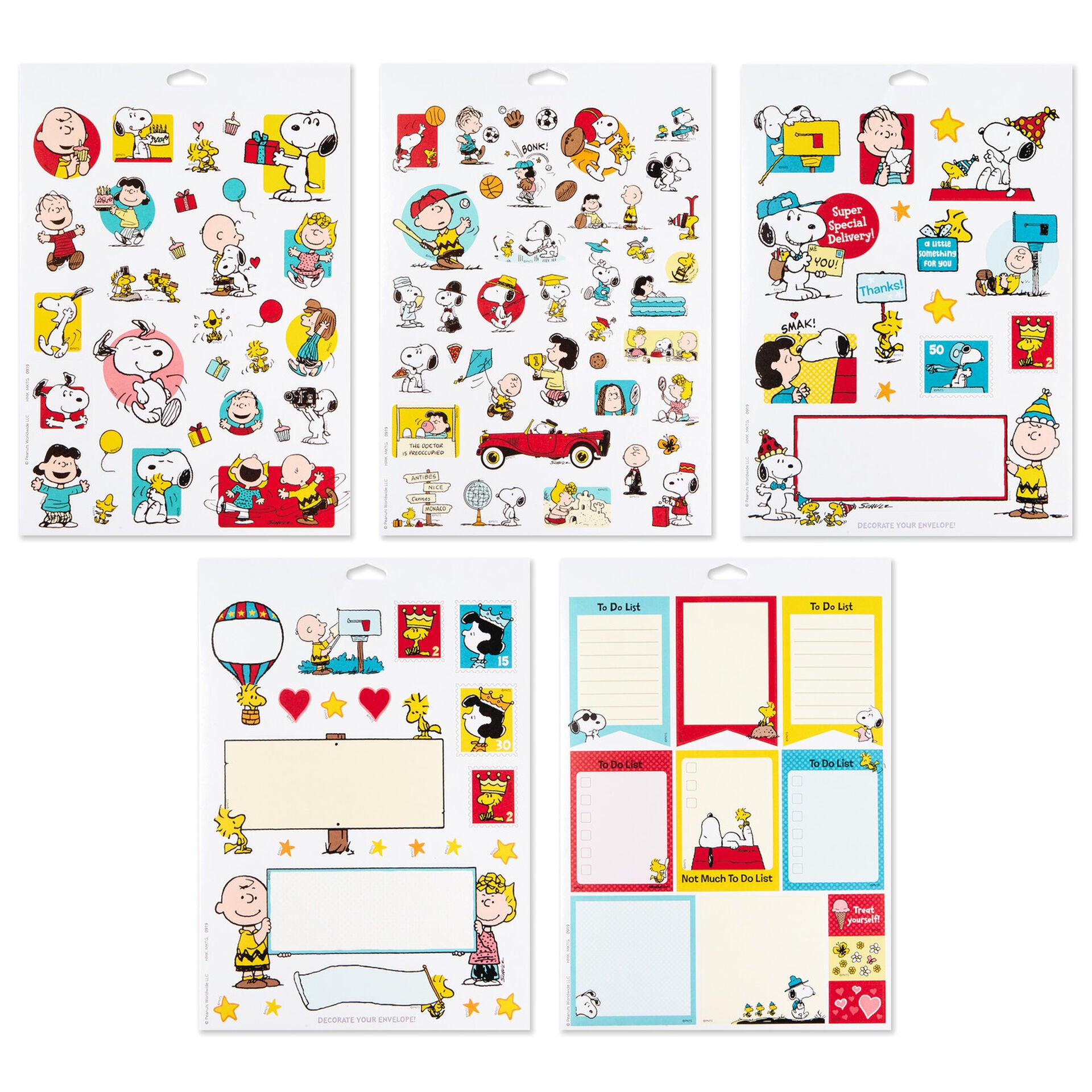 Hallmark Peanuts® Snoopy and Friends Sticker Book – Steve's Hallmark