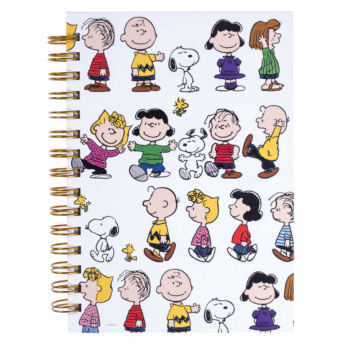 Snoopy The Peanuts® Gang Characters Spiral Journal 6"x8" – Steve's Hallmark