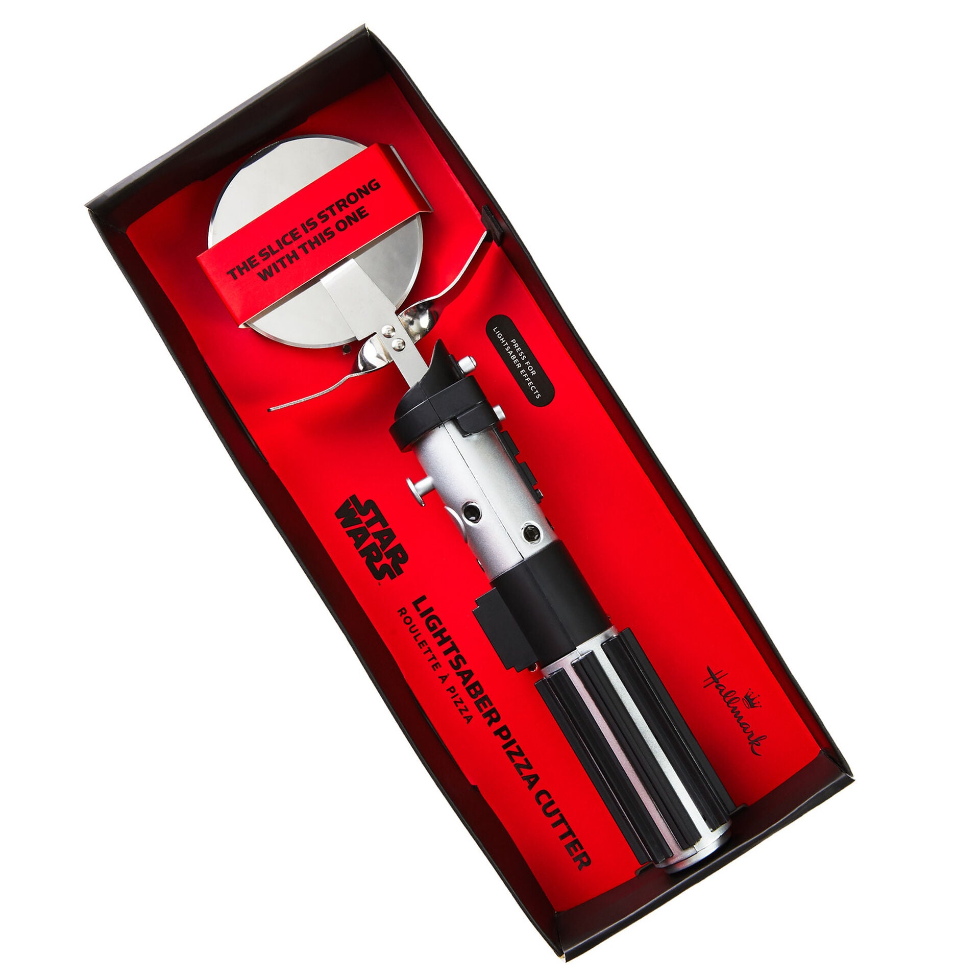 Hallmark Star Wars Lightsaber Pizza Cutter – Steve's Hallmark