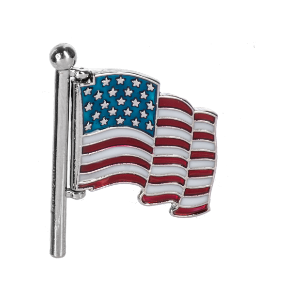 God Bless America Swivel Flag Token Charm – Steve's Hallmark