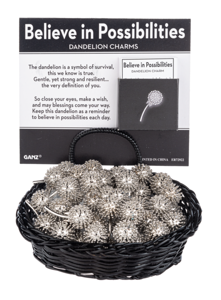 Dandelion Token Charm – Steve's Hallmark